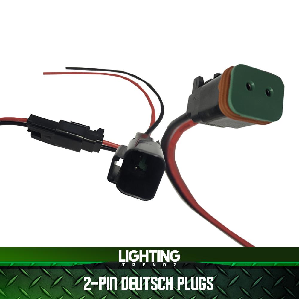 2 pin deutsch plugs – Speed of Light Customs
