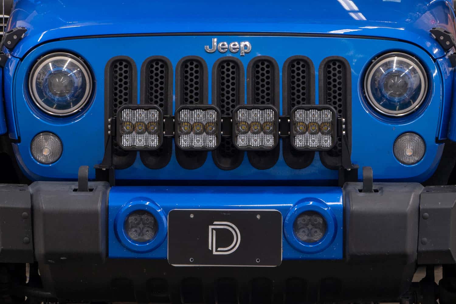 Stage Series Grille Bracket Kit for 2007-2018 Jeep JK Wrangler – Speed ...