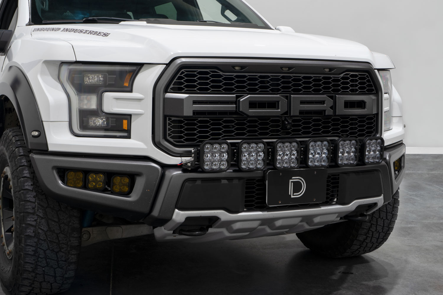 SS5 Grille CrossLink Lightbar Kit for 2017-2020 Ford Raptor Sport White ...