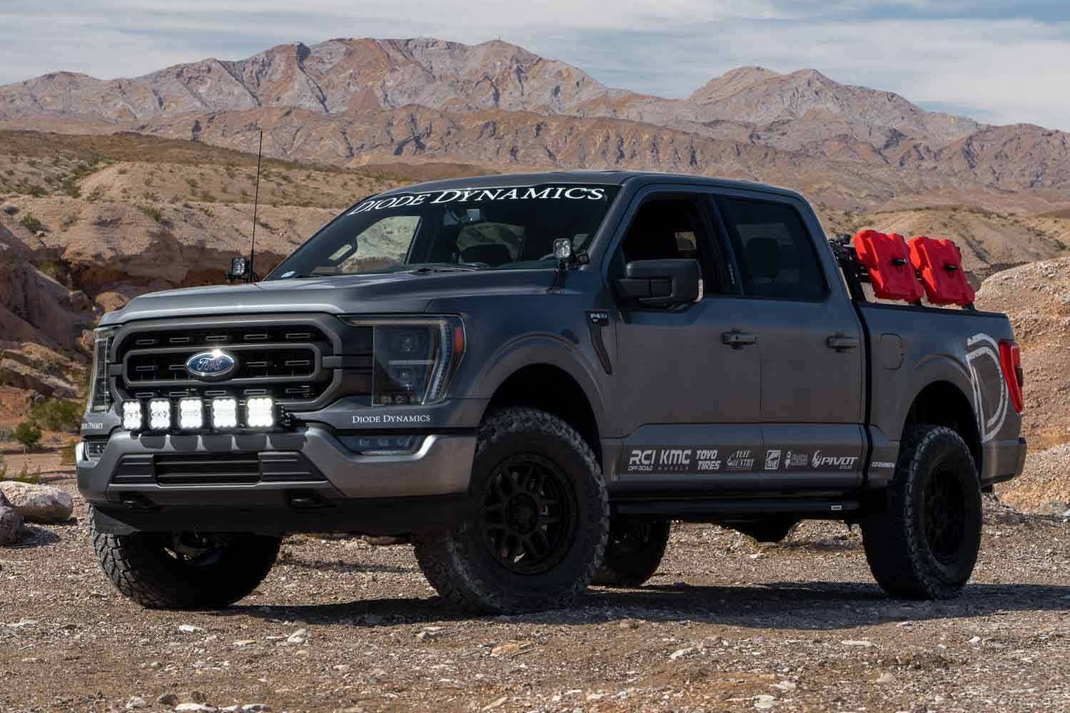 SS5 Grille CrossLink Lightbar Kit for 2021-2023 Ford F-150 Pro White ...