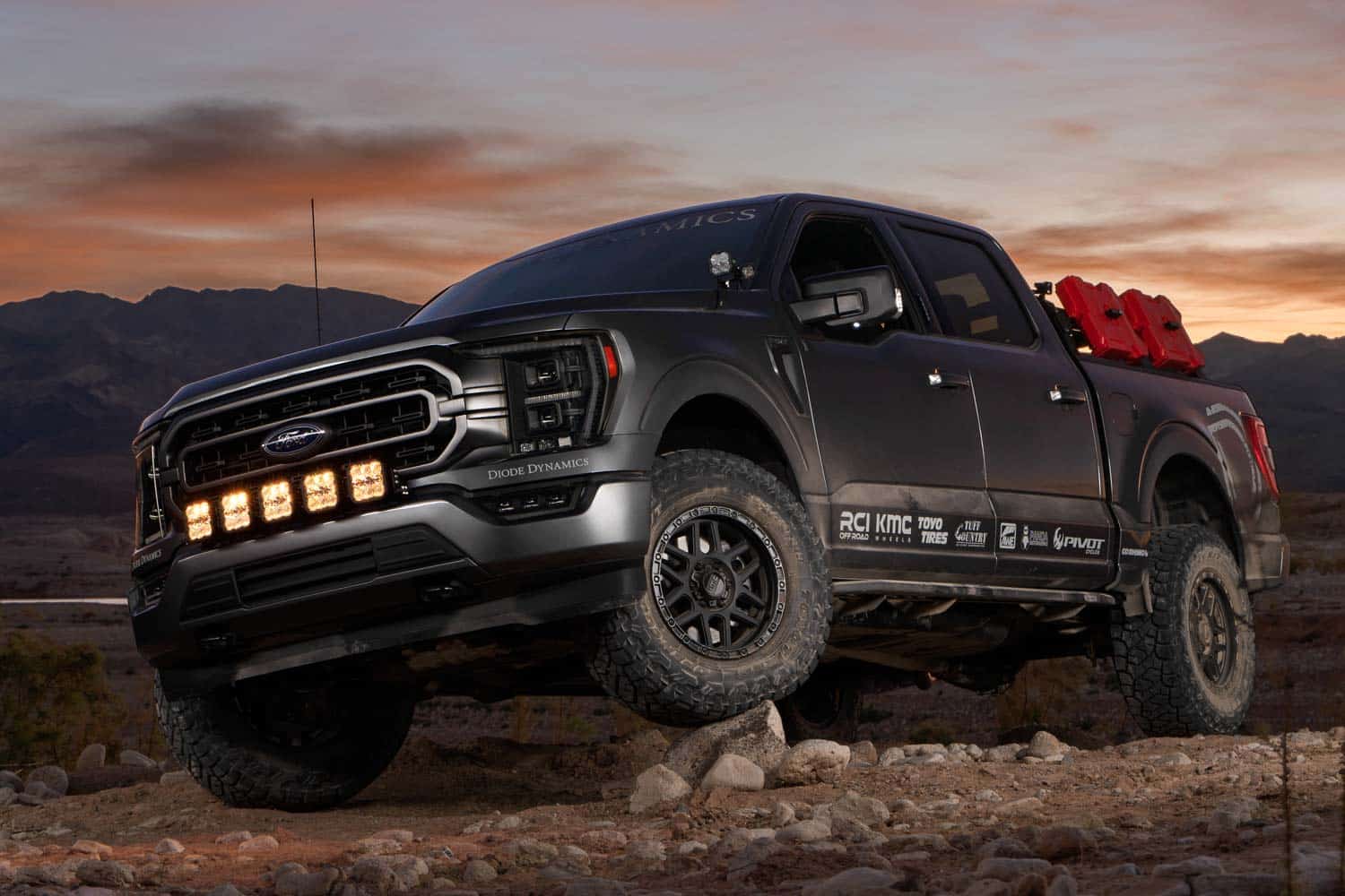 SS5 Grille CrossLink Lightbar Kit for 2021-2023 Ford F-150 Pro White ...