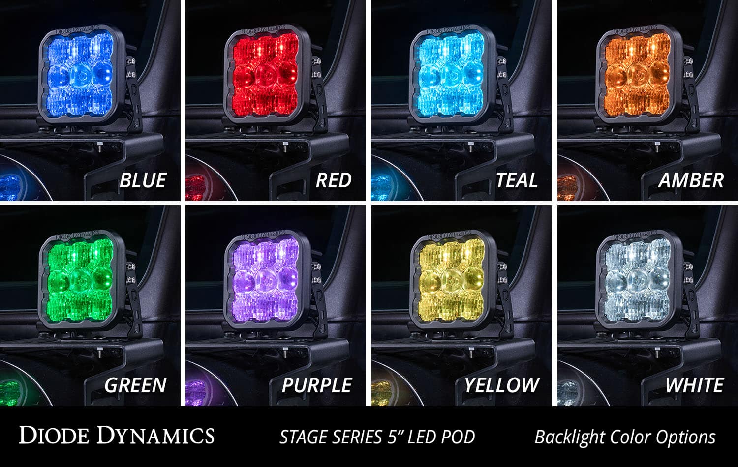 SS5 LED Pod Sport White Spot (single) – Speed of Light Customs